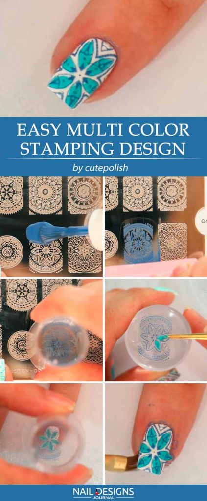 Nail Stamping Designs and Tutorials to Try - Nail Designs Journal