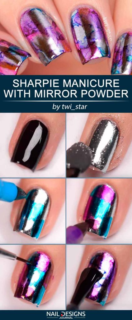 Sharpie Nail Art To Create A Masterpiece - Nail Designs Journal