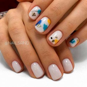 Embrace the Beauty of Abstract Nail Art - Nail Designs Journal