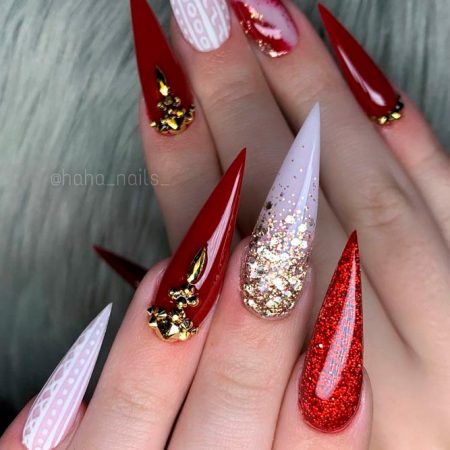 Fantastic Ideas For Your Pointy Nails - Nail Designs Journal
