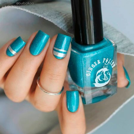 Exquisite Teal Nails Designs to Try - Nail Designs Journal