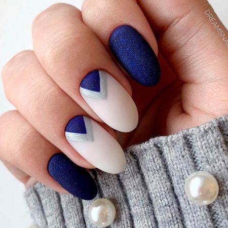 Chevron Pattern Nails for 2024