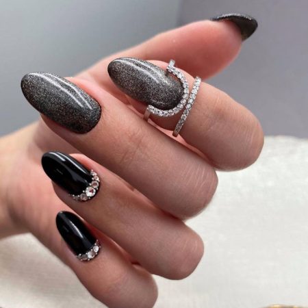 25 Best Rhinestones Nail Perfection for 2023- Nail Designs Journal