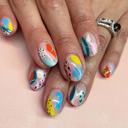 30 Cool Nails Multi-Color Mix for 2024