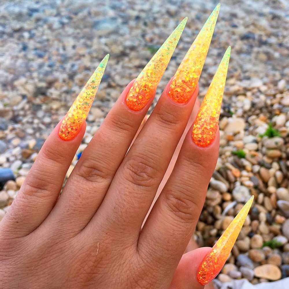 Fresh Tropical Nails Come Out To Play